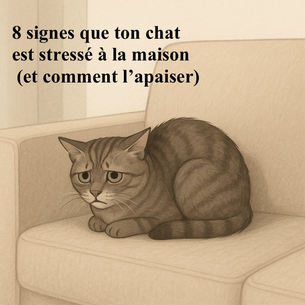 8 signes que ton chat est stressé à la maison – Mi-a-ou